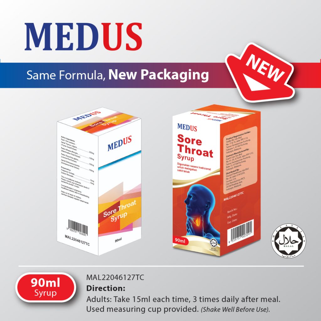 MEDUS Sore Throat Syrup – Duoleaf Healthcare